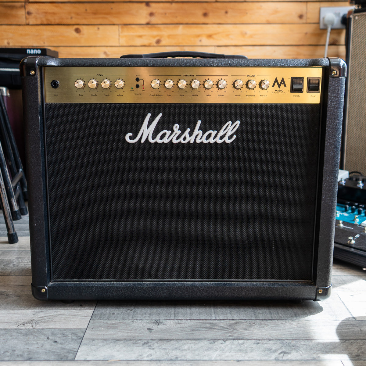 Marshall MA50C 2-Channel 50-Watt 1x12" Guitar Combo - (Pre-Owned ...